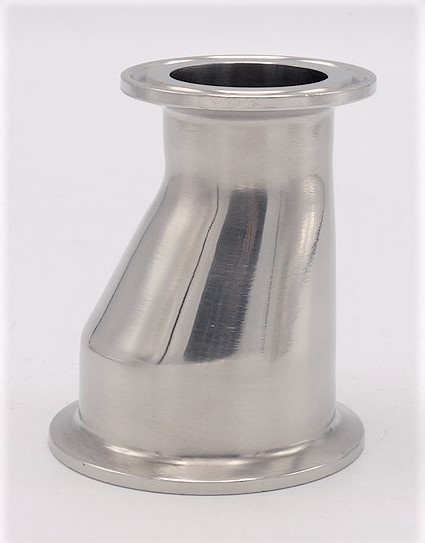 Redukce excentrická, clamp DN50/32 | IndCom.cz