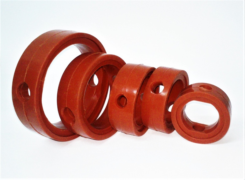 Nerezové klapky přímé, navařovací, těsnění silikon (VMQ) | IndCom.cz